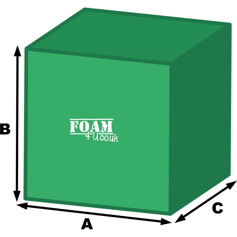 Reticulated Foam Square Rectangle: Custom Cut Quick-Dry
