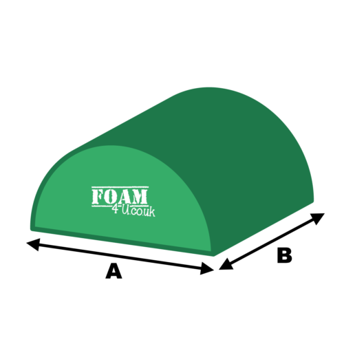 Semi Circle Cylinder - Foam 4 U