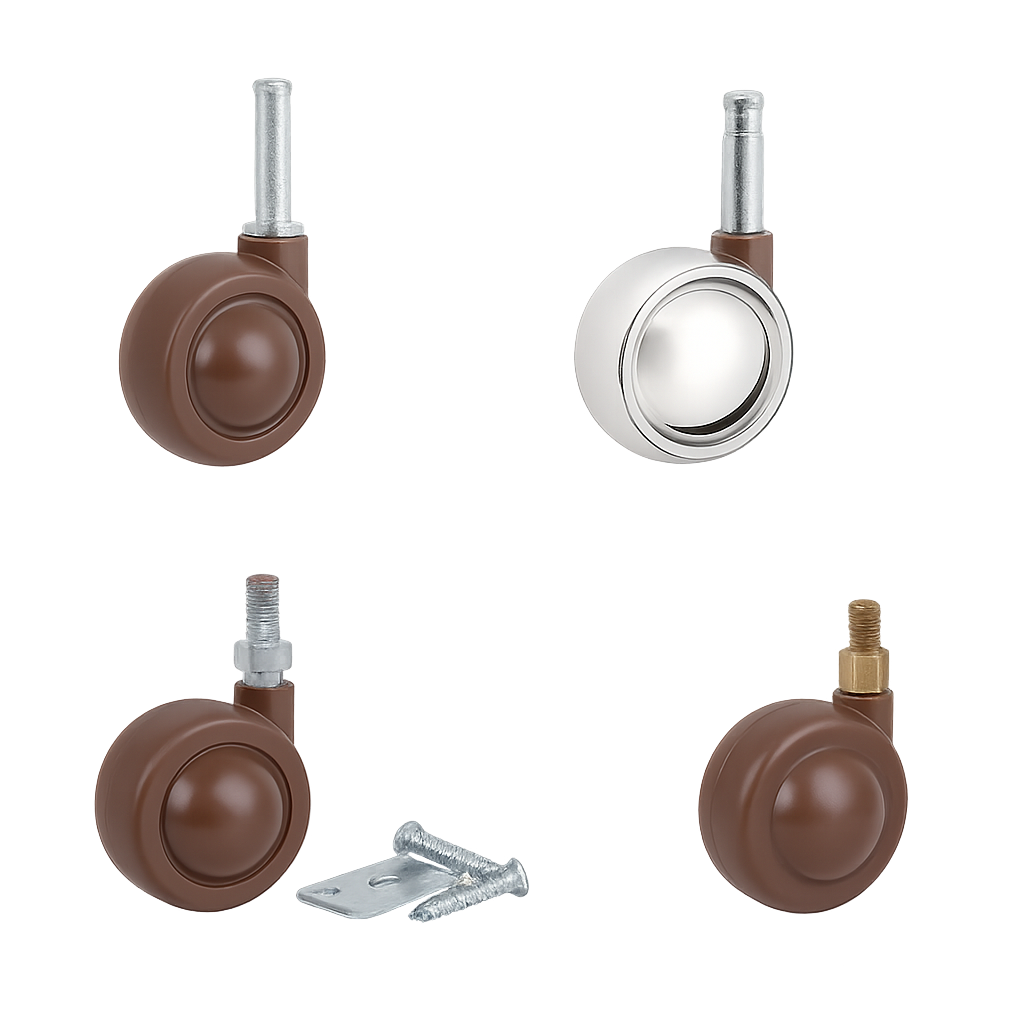 Kenrick Poly Castors | Heavy-Duty Castors for Furniture