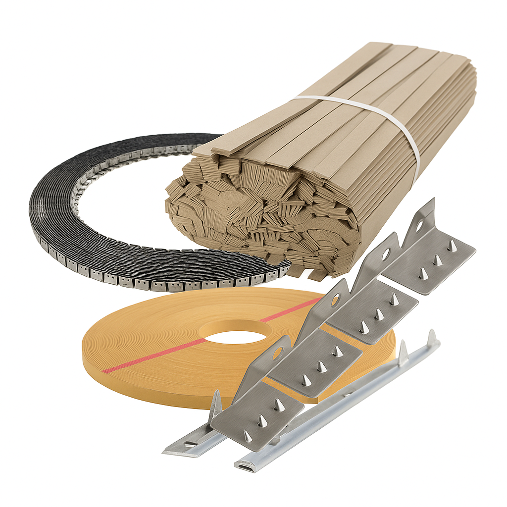 Tacking Strips | Metal, Plastic & Cardboard Upholstery Fixings