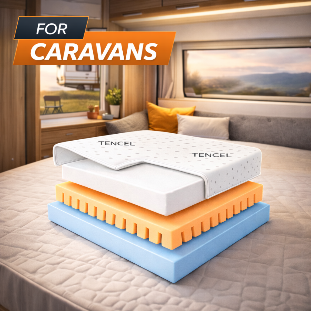 Hybrid Caravan Mattresses | Custom Caravan Beds UK